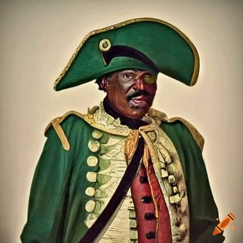 Portrait of Captain Green Gator on Craiyon