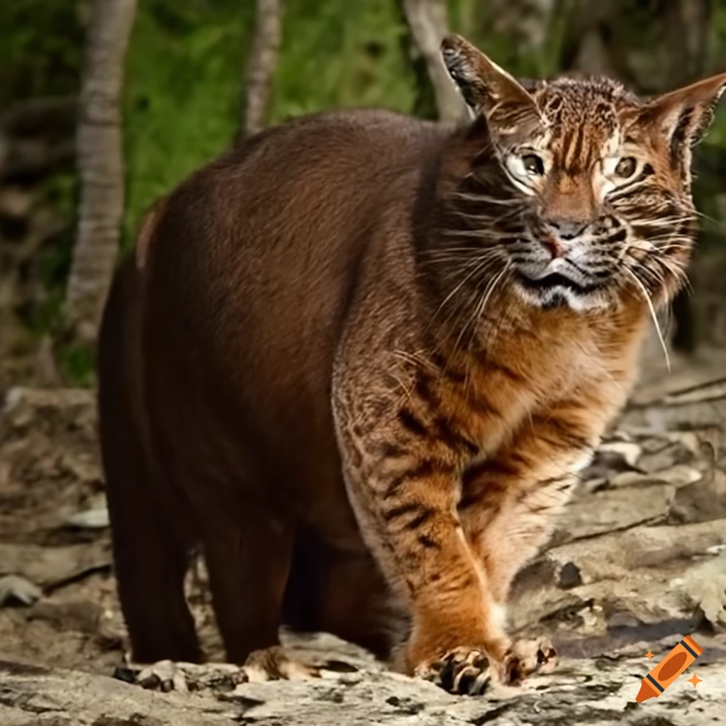 Feliformia illustration on Craiyon