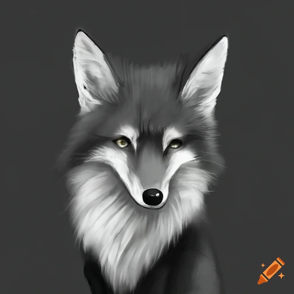 Fantasy art of a powerful fox warrior on Craiyon