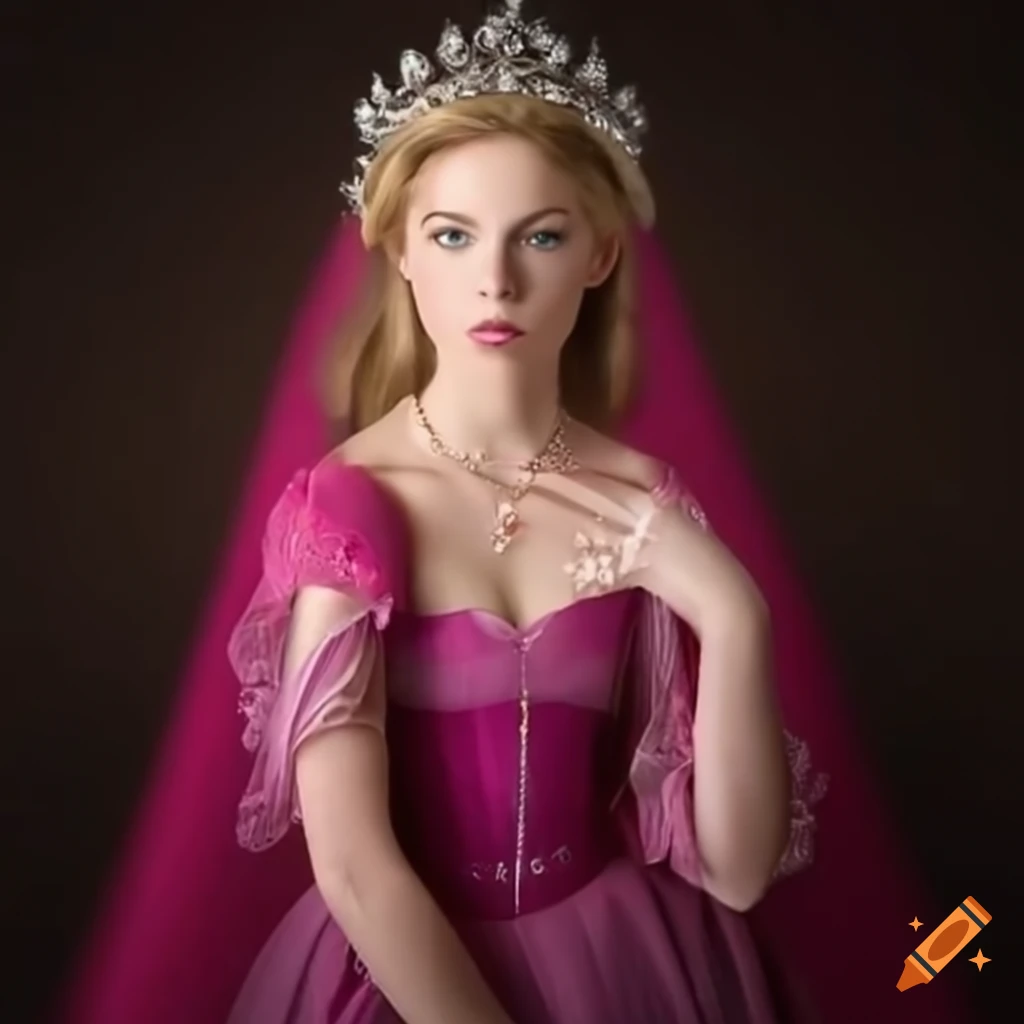 Image of a princess on Craiyon