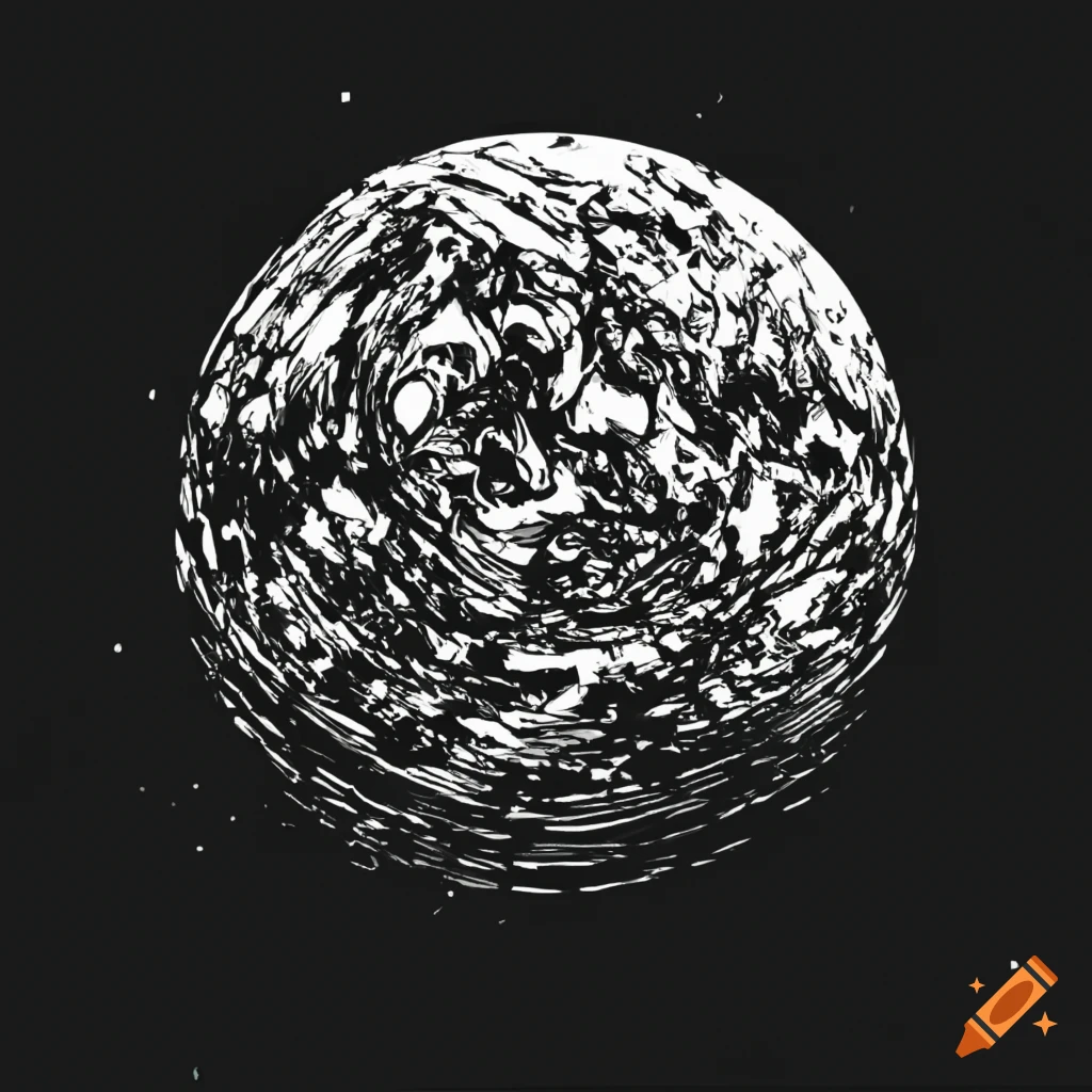 Blocky universe in a classic style on Craiyon