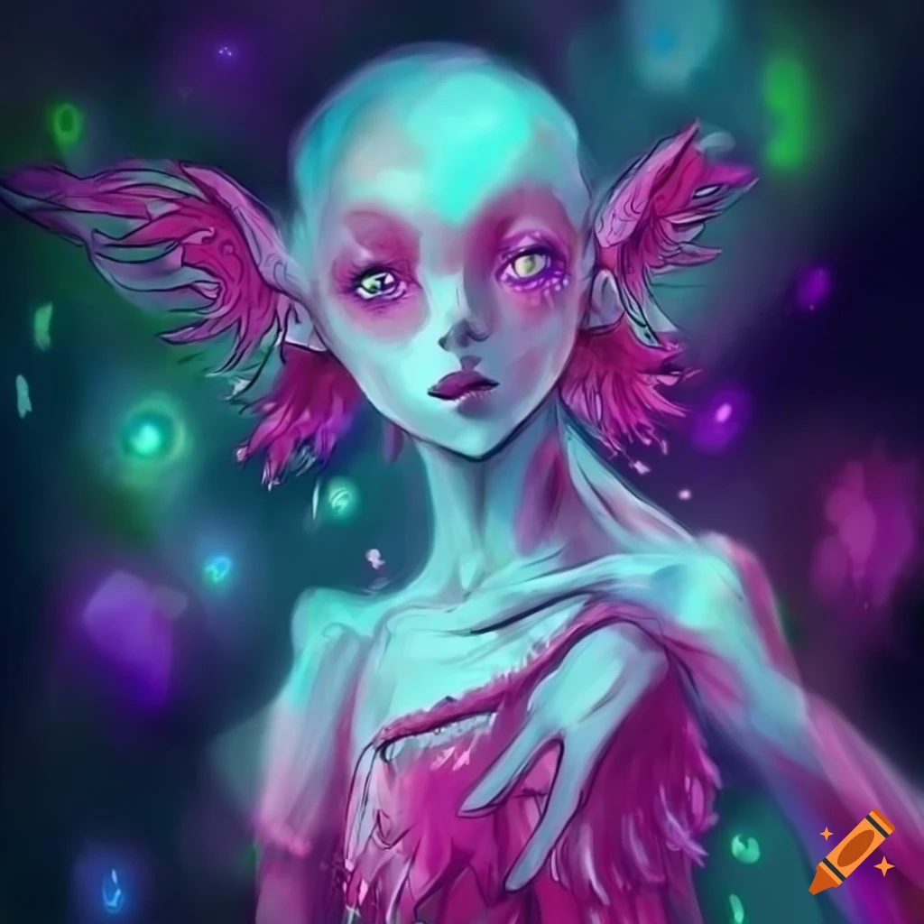 Fantasy Creature images created on Craiyon
