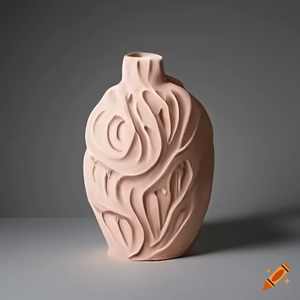 Postmodern ceramic artwork on Craiyon