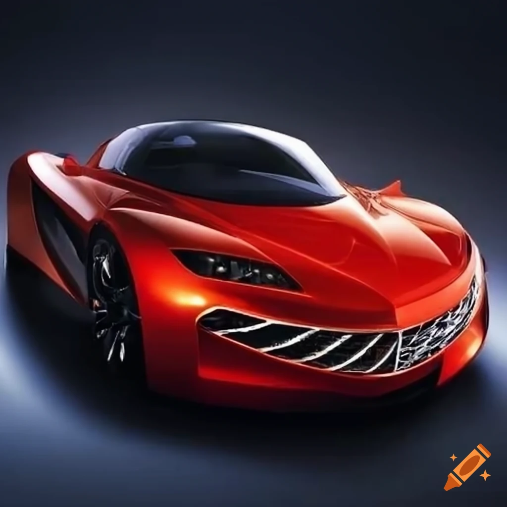 Chevy supercar concept from 2004 on Craiyon