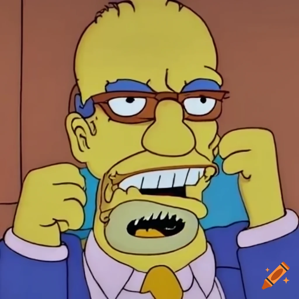 Simpsons images created on Craiyon