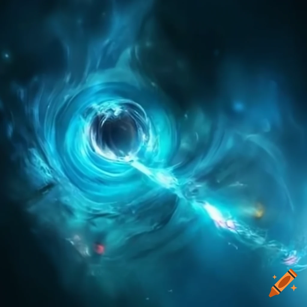 Image of a magical energy barrier on Craiyon