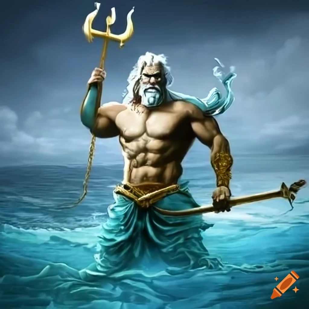 Image of Poseidon on Craiyon