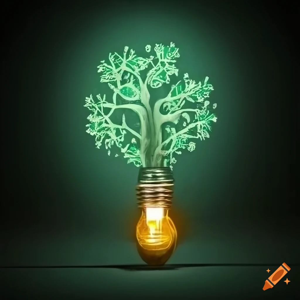 Symbolic representation of a money tree on Craiyon
