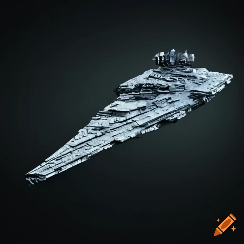 Imperial star destroyer on Craiyon