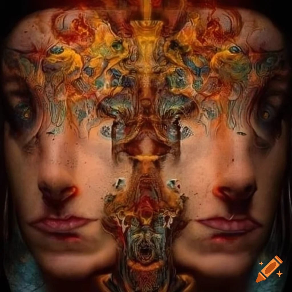 Mind-bending artwork that confuses the senses on Craiyon