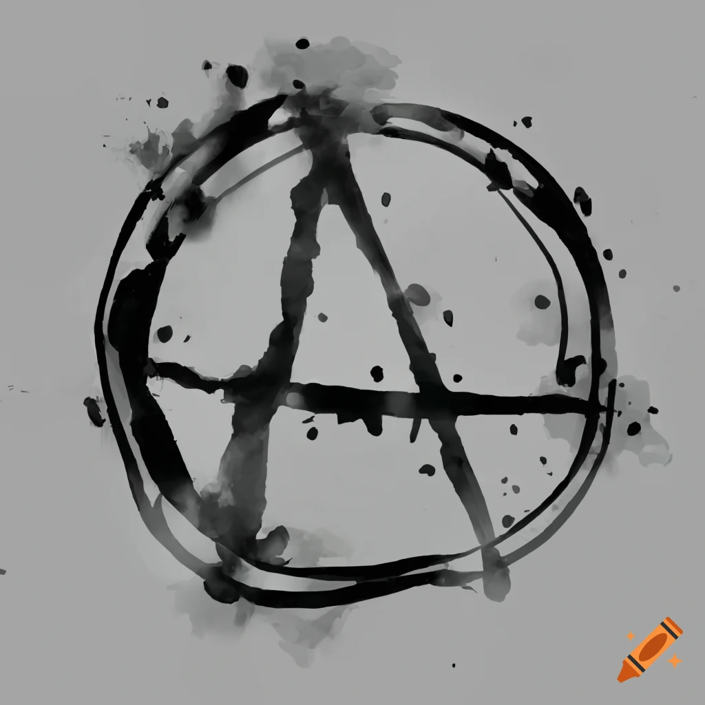 Symbol of anarchy on Craiyon