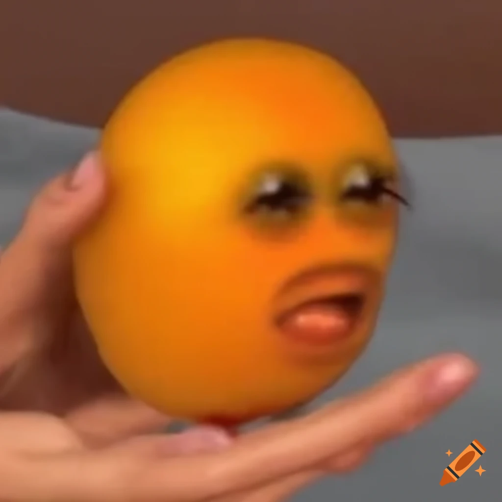 Orange Face Memes Cute Kawaii Orange Citrus Juice Fruit Derp Face'