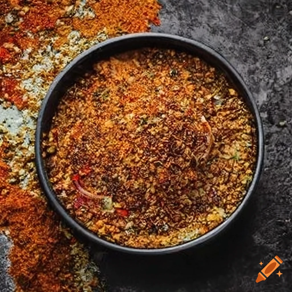 Mediterranean Magic Chicken & Fish spice rub mix on Craiyon