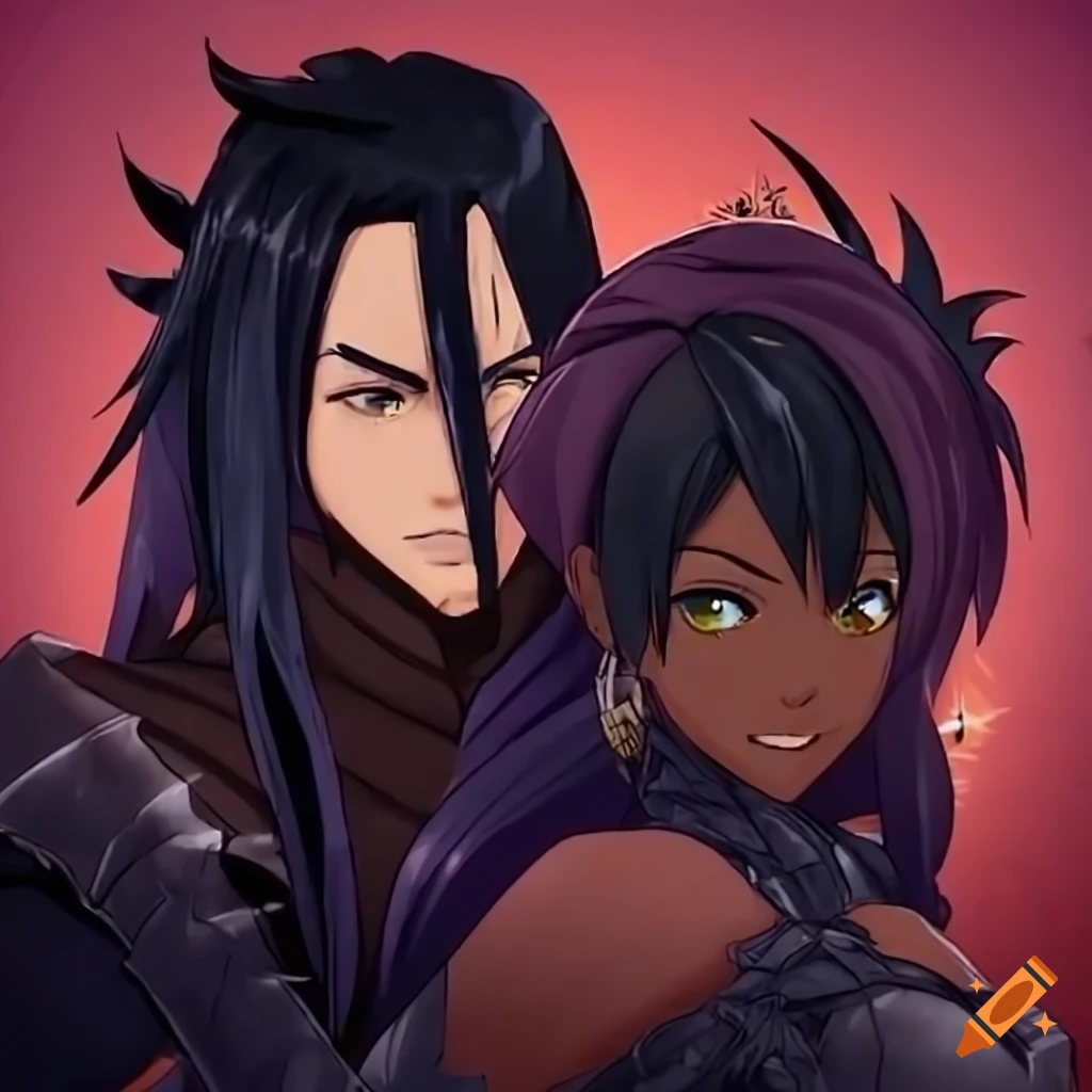 Anime character Lord Vholran from Tales of Arise on Craiyon