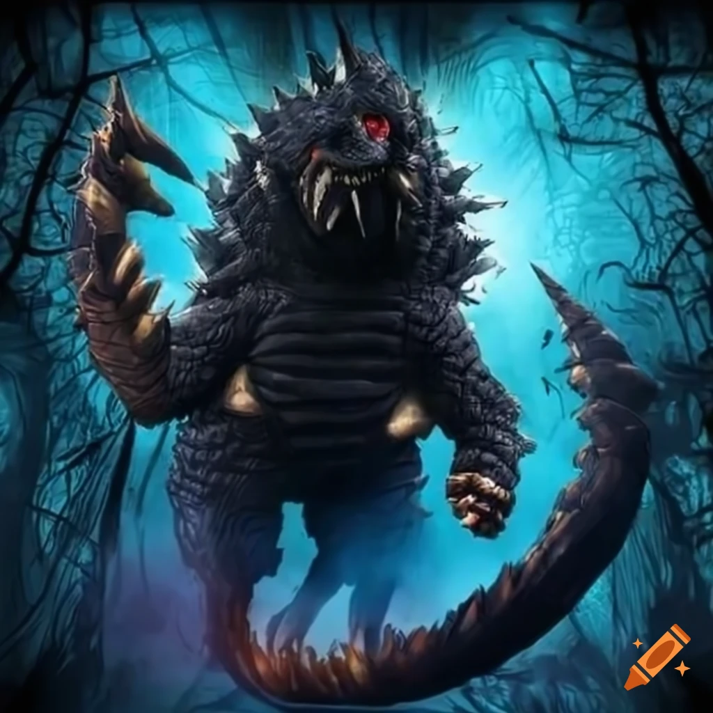 Ultimate super kaiju on Craiyon