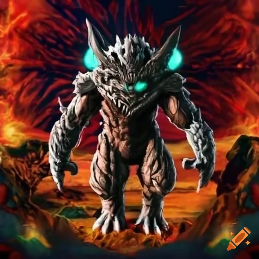 Image of an ultimate kaiju on Craiyon