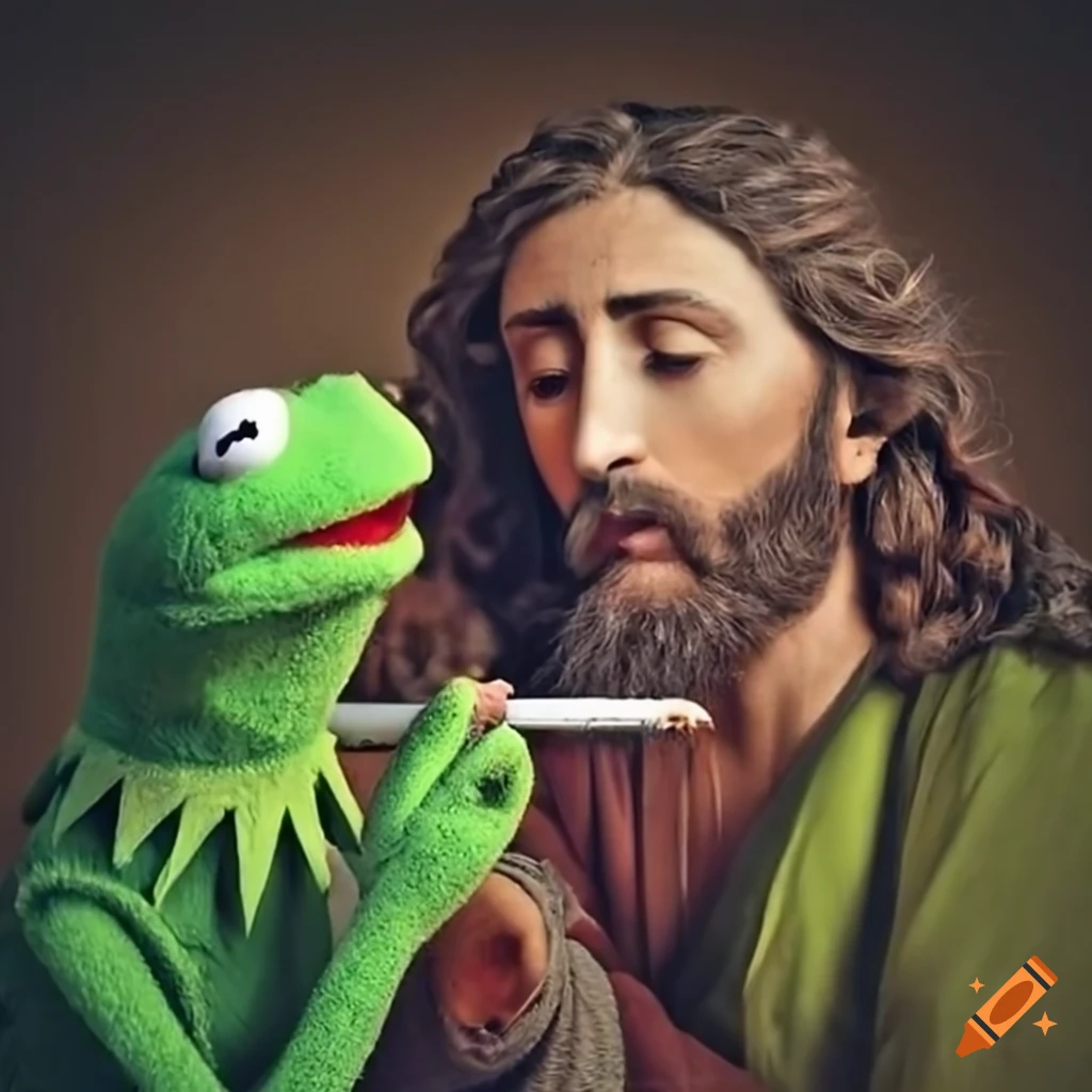 Kermit The Frog Smoking Weed Meme