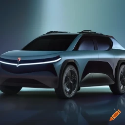 Image of a 2024 pontiac aztek electric