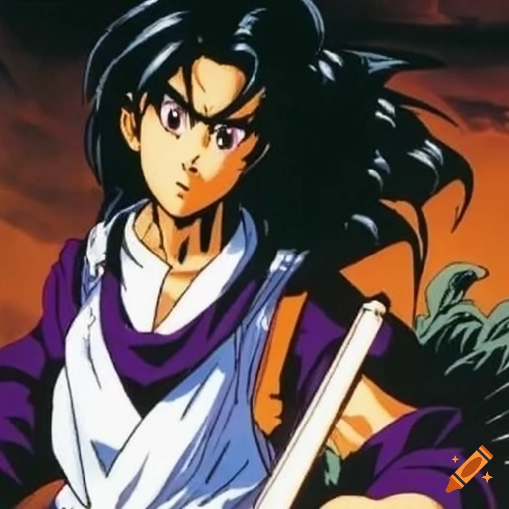 Religious artwork in Akira Toriyama style on Craiyon