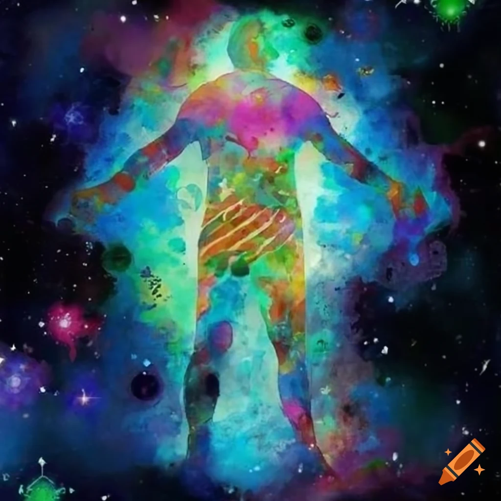 Cosmic star god inspired by jack kirby on Craiyon