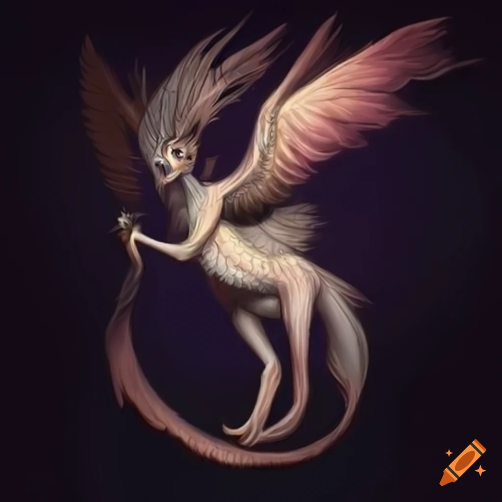 Image of elegant and graceful mythical creature on Craiyon