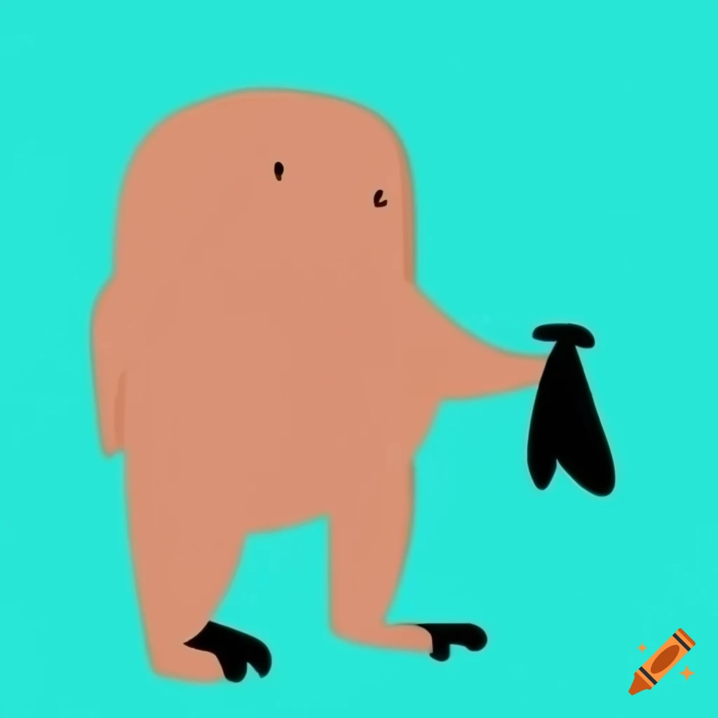 Humorous minimalist cartoon characters for social media