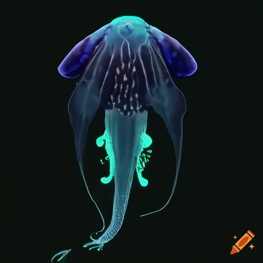 Description of a mythical creature on Craiyon