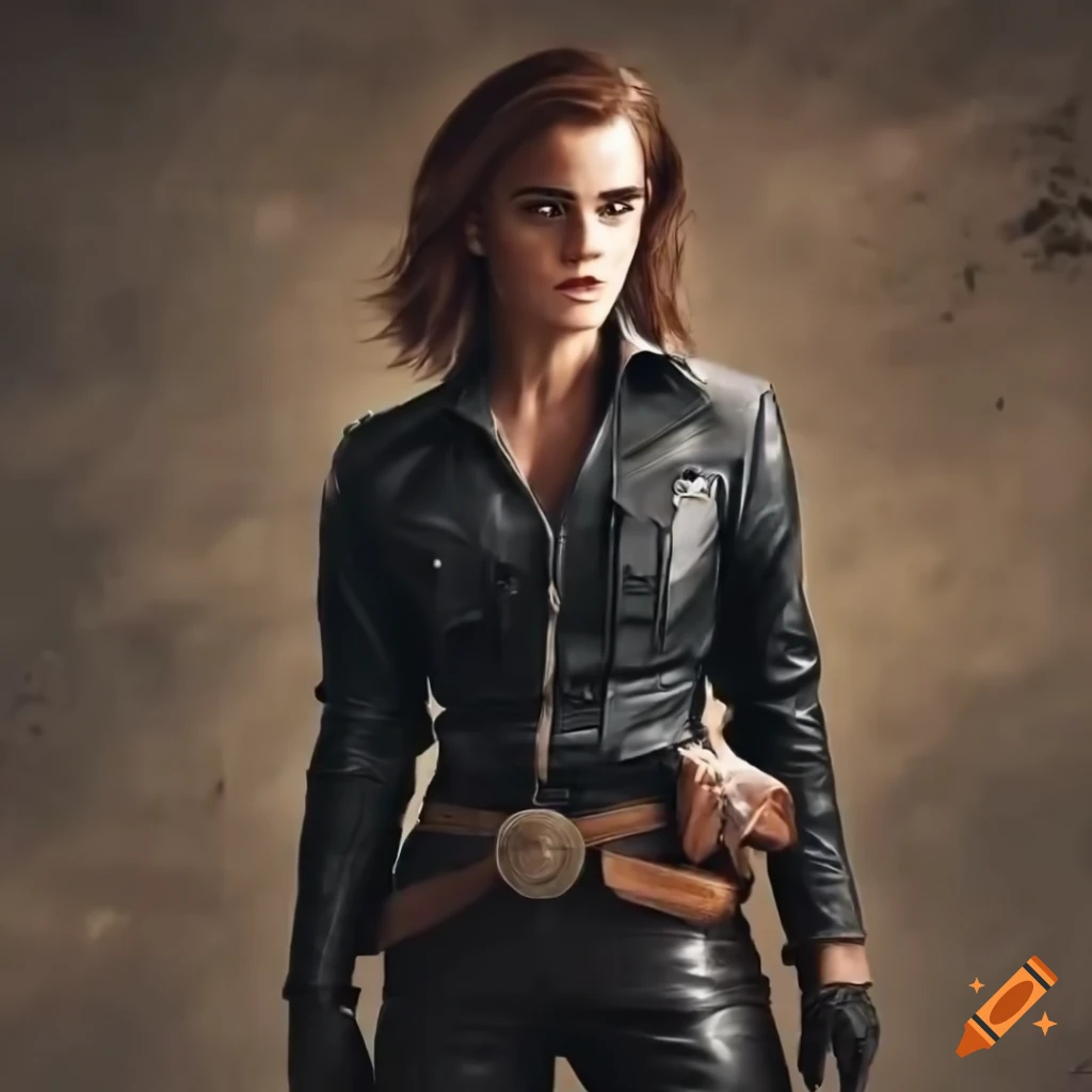 Hyperrealistic portrait of a modern female sheriff on Craiyon