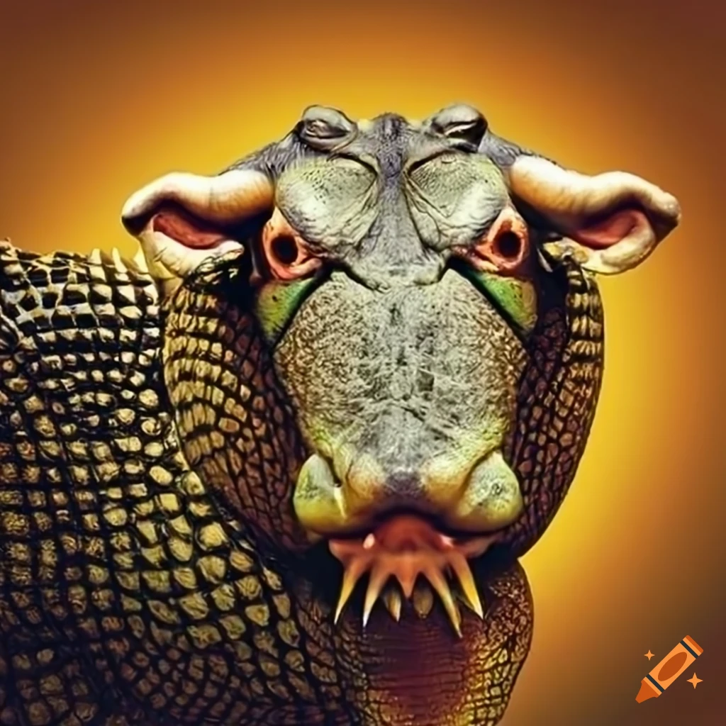 Crocodile images created on Craiyon
