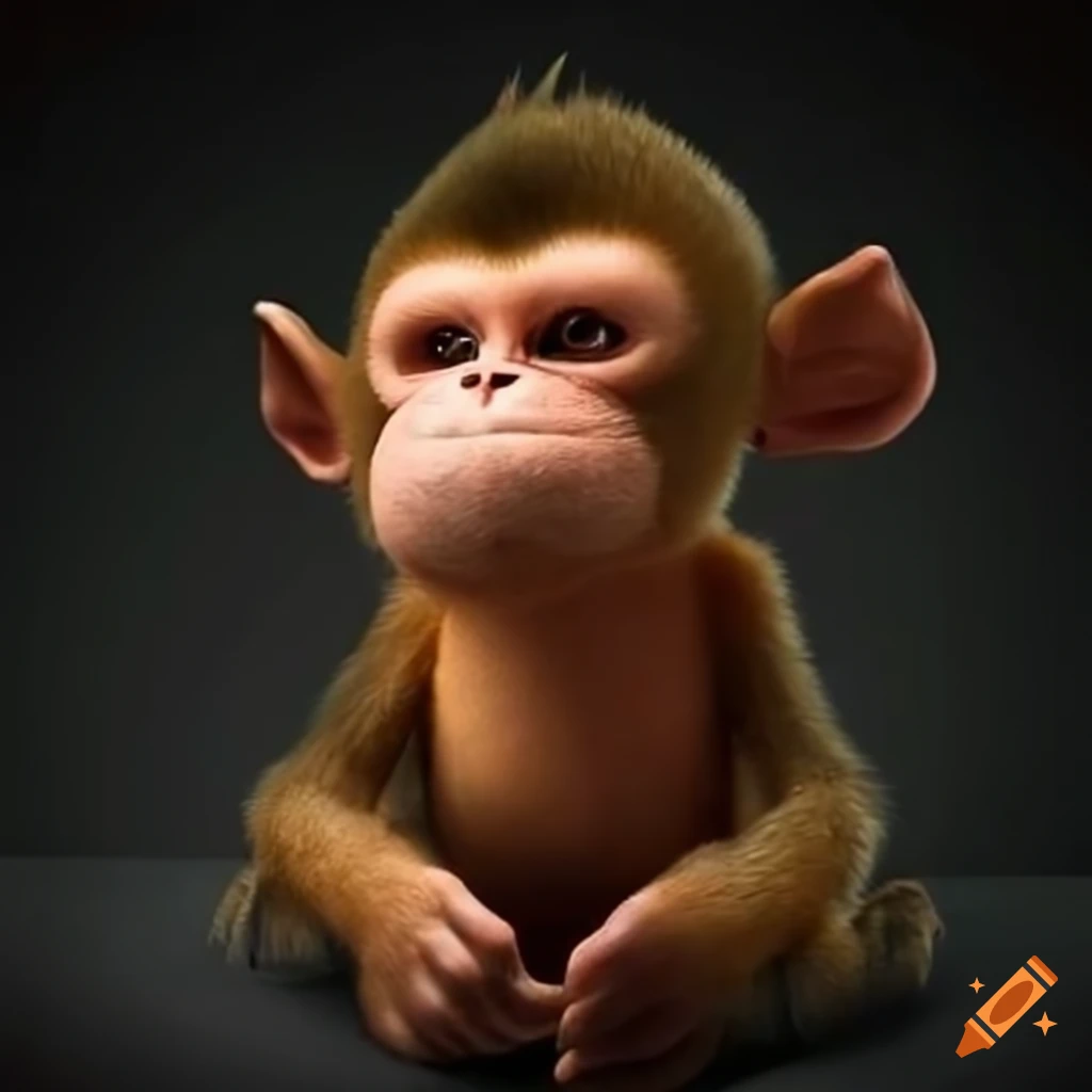 Image of Riggy the rabbit monkey on Craiyon