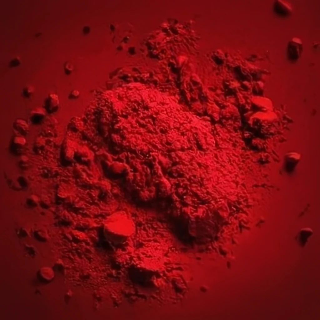 Red pigment sample on Craiyon