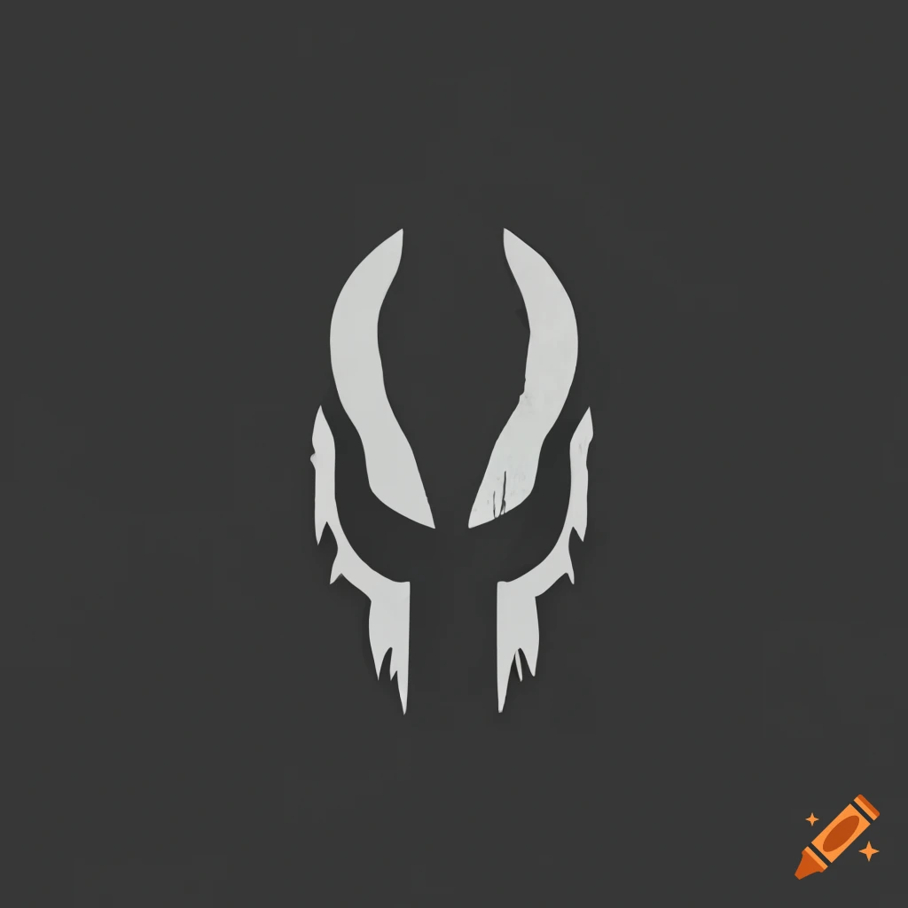 Yautja predator logo design