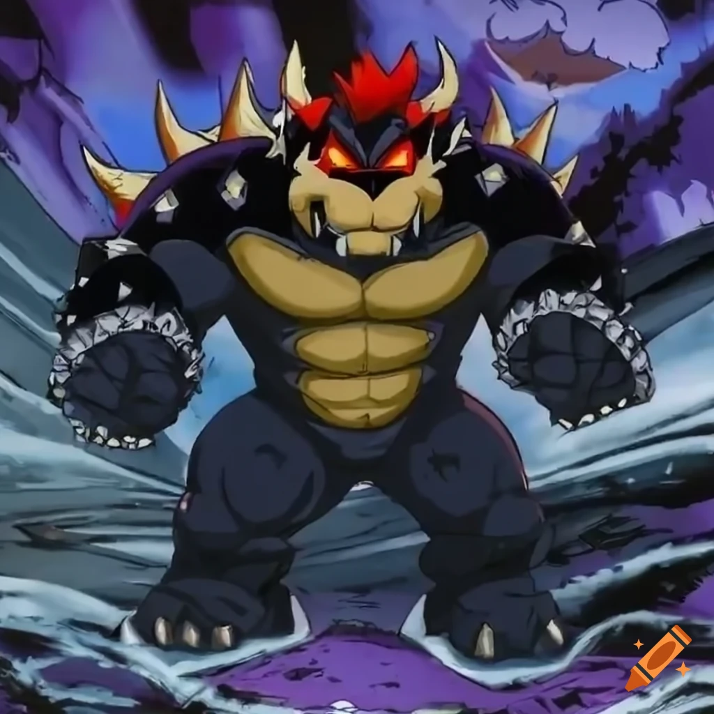 Dark Bowser Fan Art Dark Bowser On Tumblr