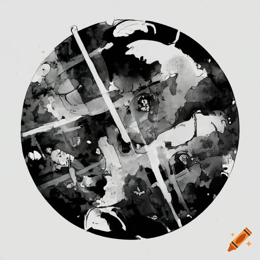 Comic book strip illustration on Craiyon