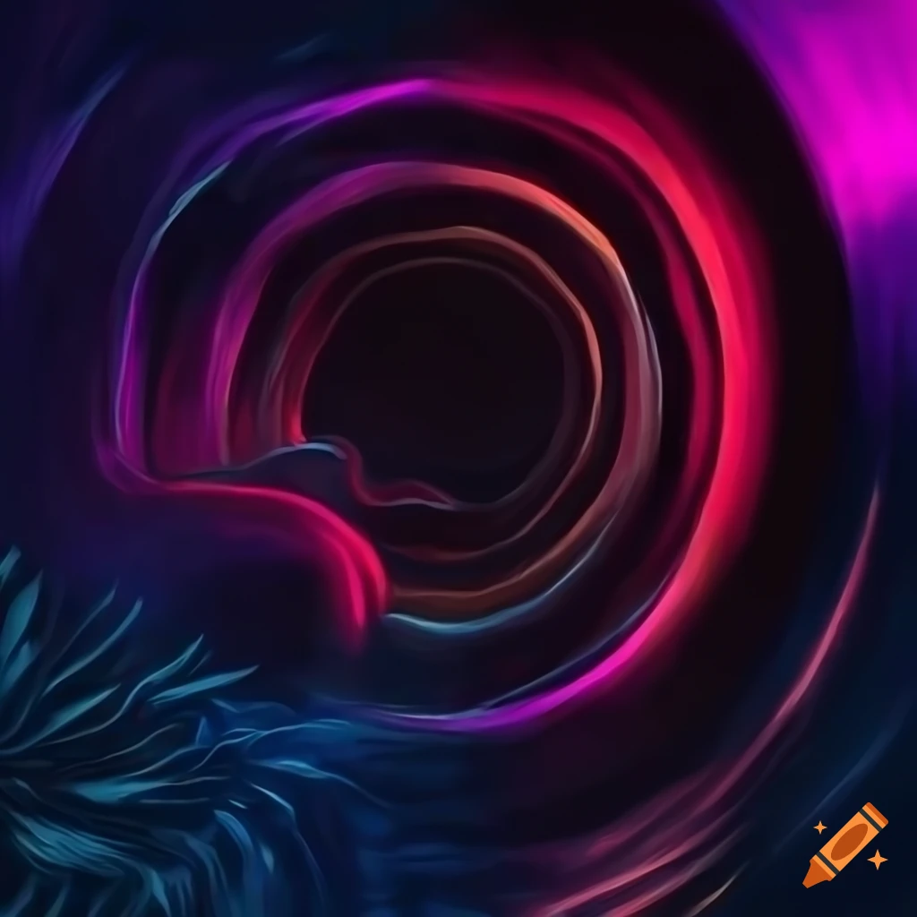 Ultra-detailed digital painting of a rabbit hole on Craiyon