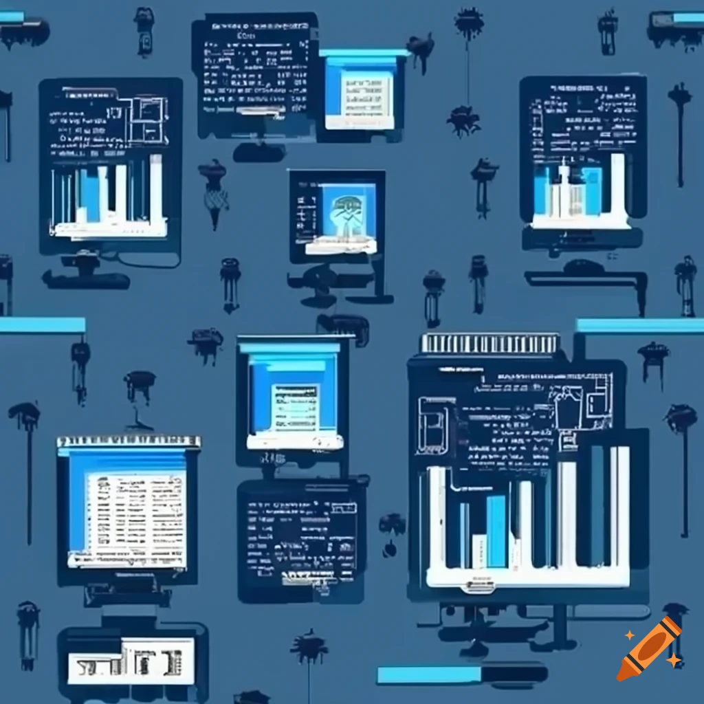Seamless data migration concept on Craiyon