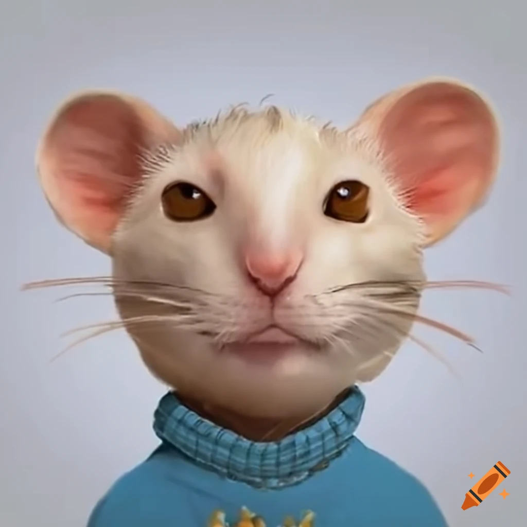 Stuart little dressed as a character named little stuart on Craiyon