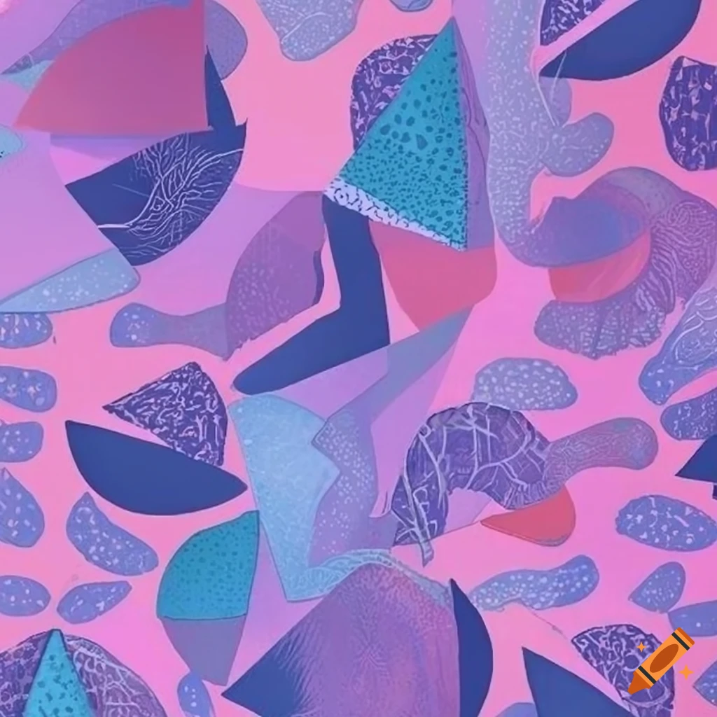 Aesthetic pattern for portfolio cover on Craiyon