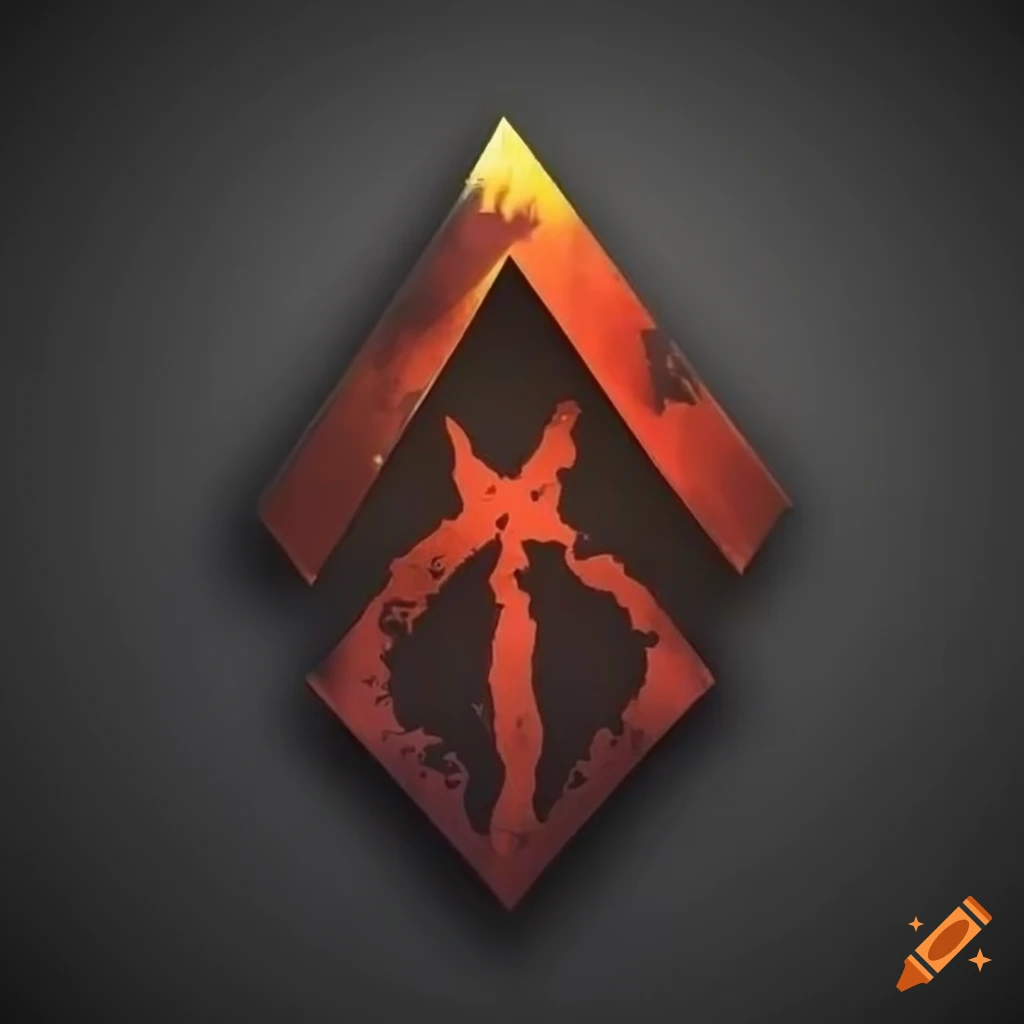 High resolution shadow symbol for a role play game on Craiyon