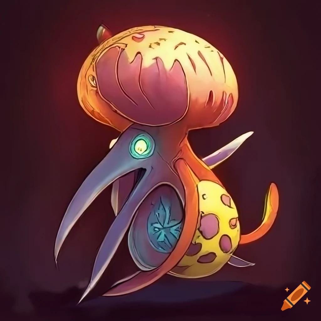 Intricately designed pokemon artwork on Craiyon