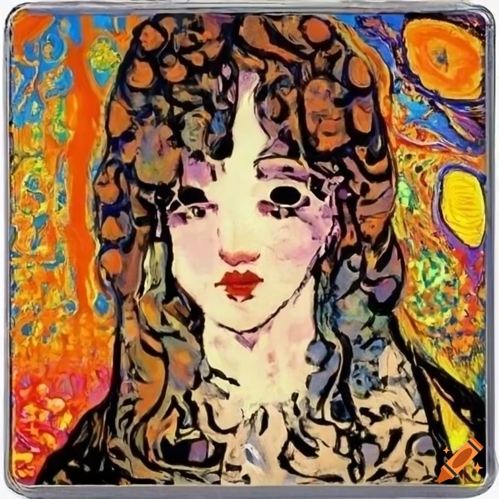 Individualistic portrait in an abstract art style on Craiyon