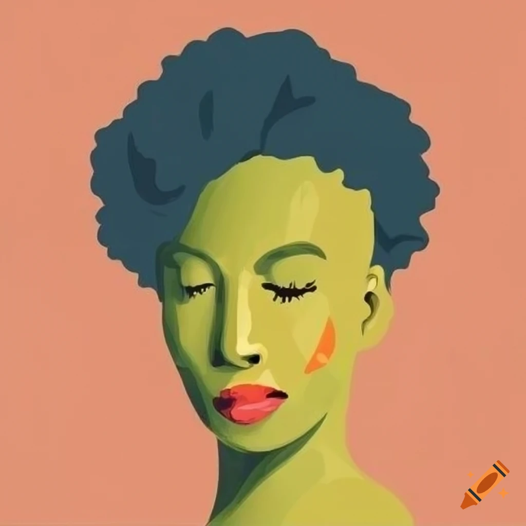 Minimalistic drawing with vector shapes on Craiyon