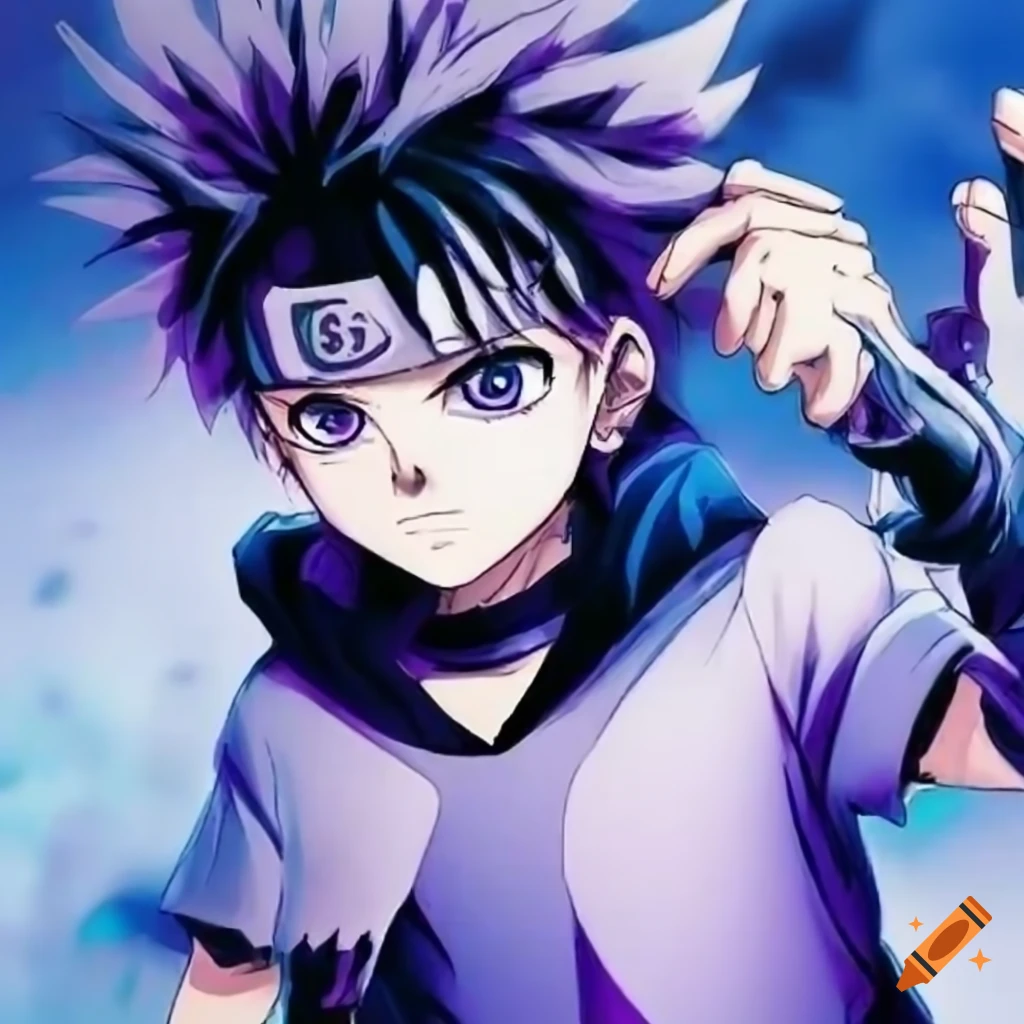 Sasuke, killua, and naruto characters