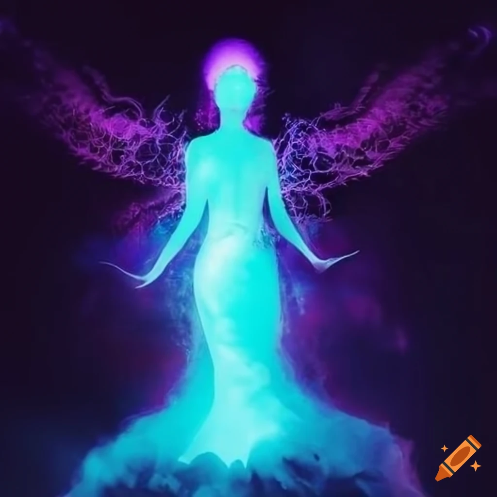 Image representing light and spirituality on Craiyon