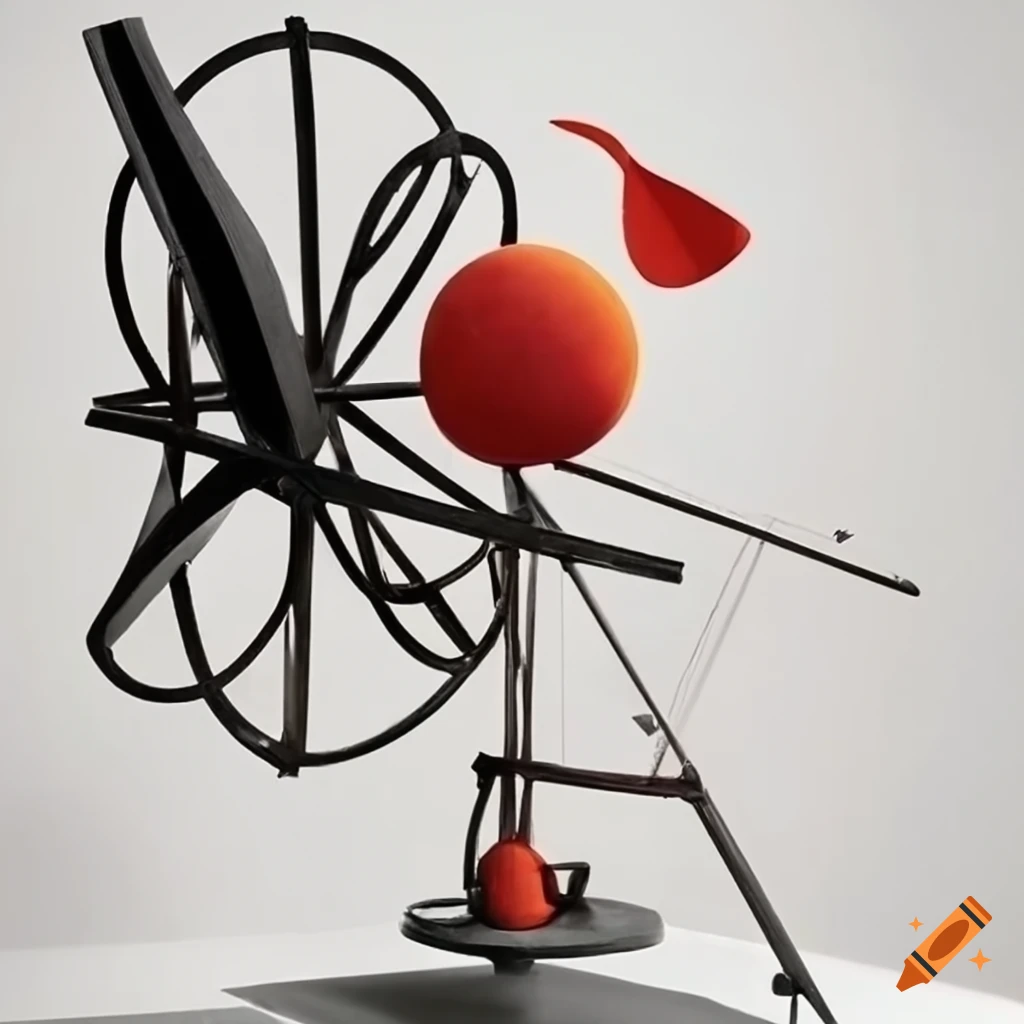 Interactive kinetic art by jean tinguely on Craiyon