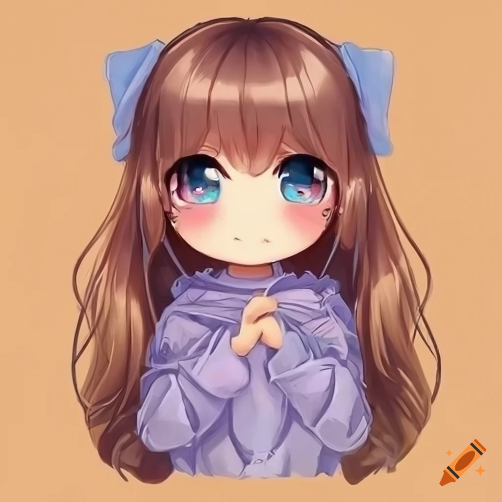 Cute chibi portrait on Craiyon