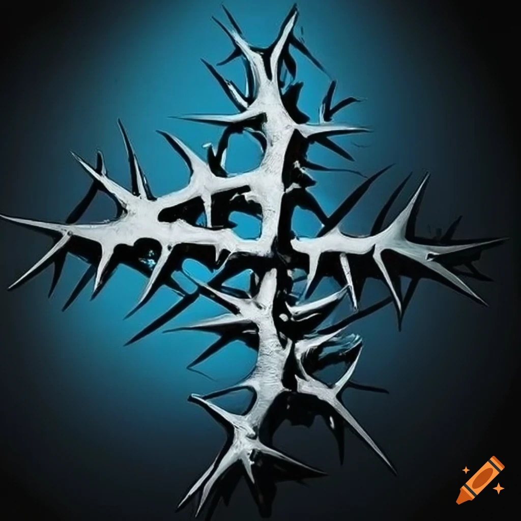 Chrome thorns on Craiyon