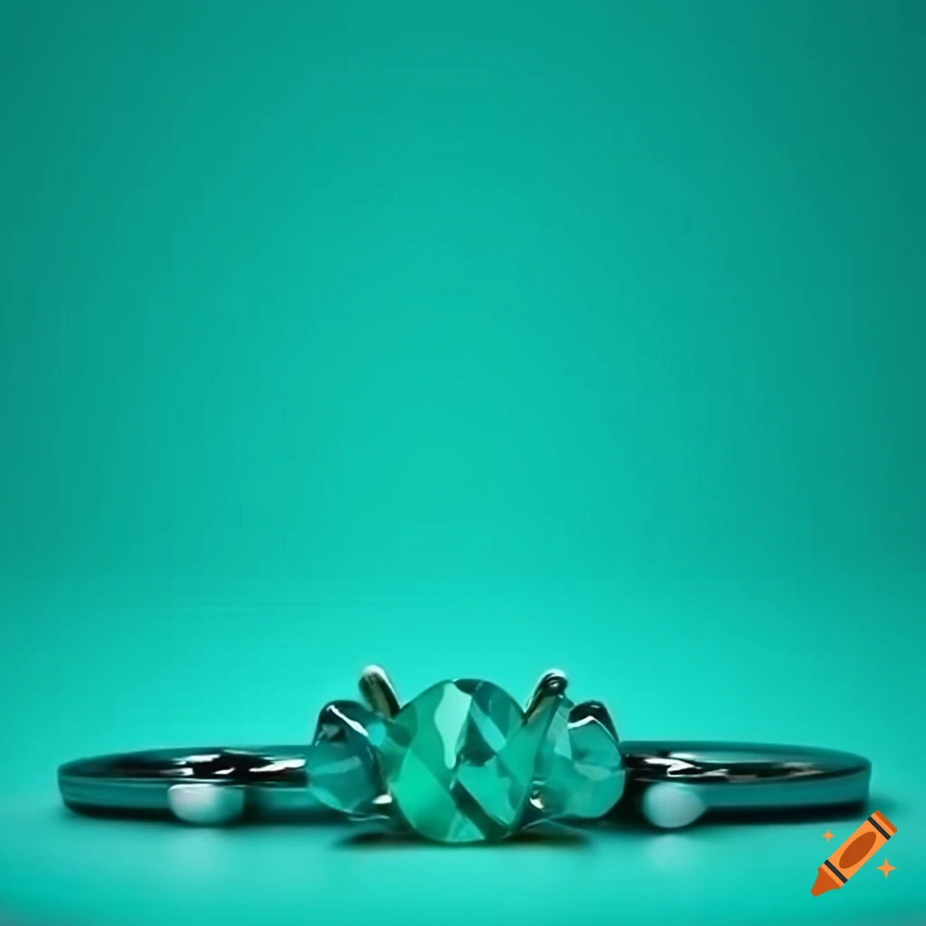 Luxurious tiffany & co color background on Craiyon