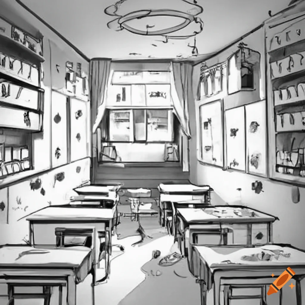 Salle de classe bricolage enfant on Craiyon