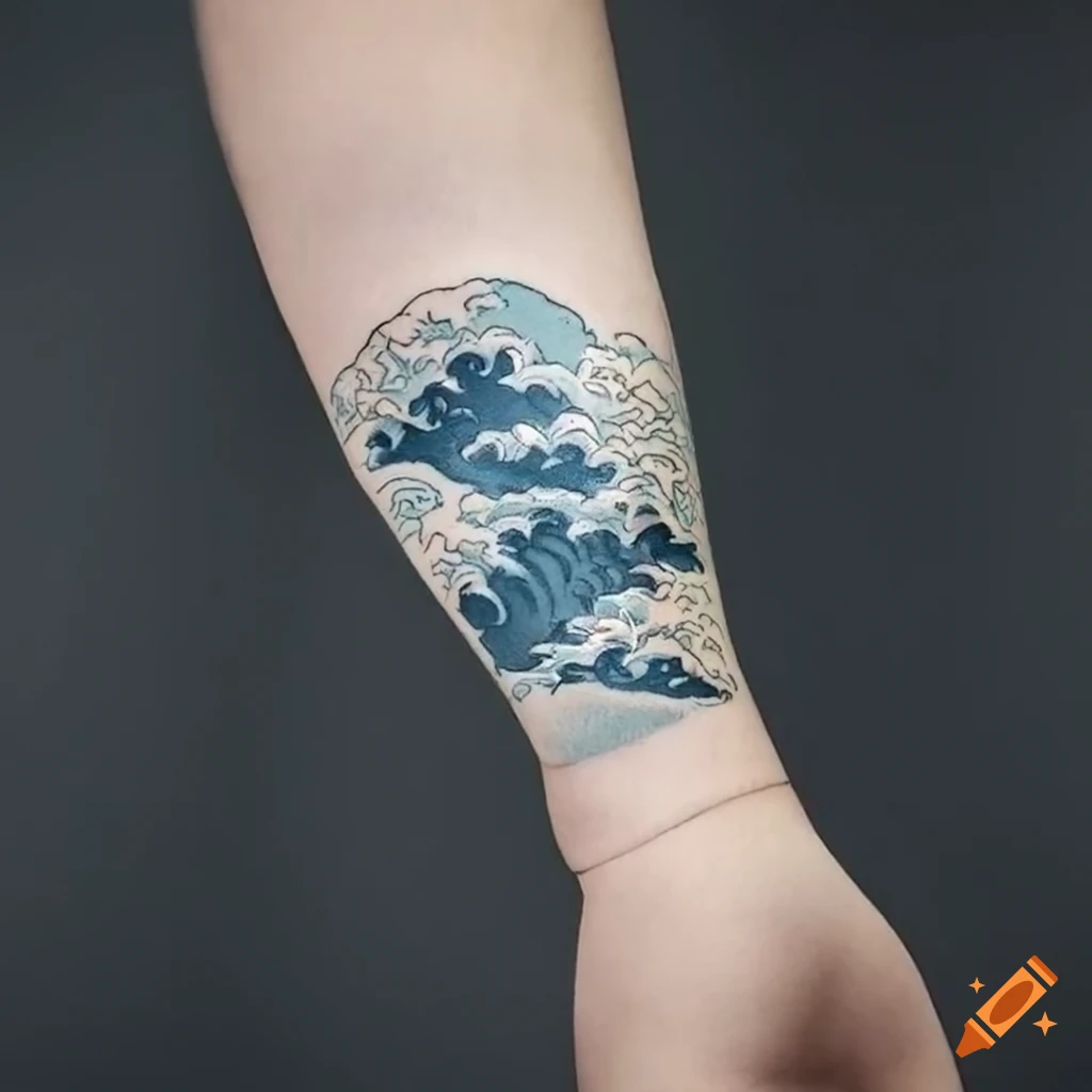 Japanese Waves Tattoos